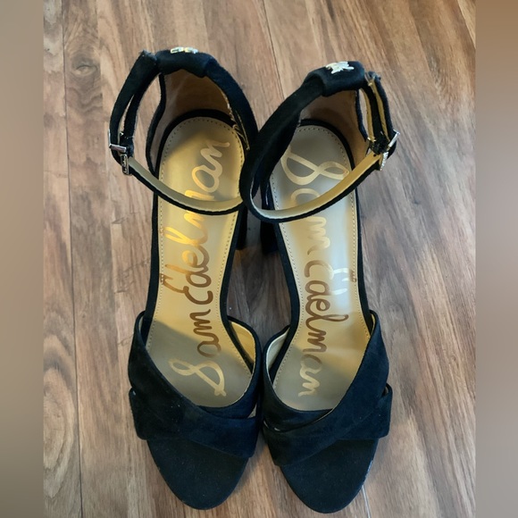 Sam Edelman | Shoes | Sam Edelman Yancy Block Heel Sandals 95 | Poshmark